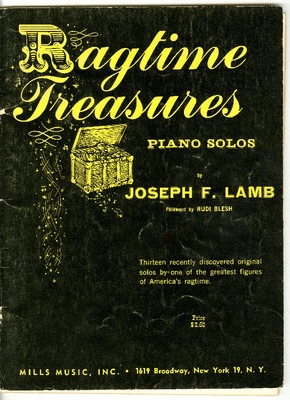 "Ragtime Treasures" by Joseph Francis Lamb