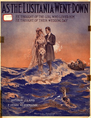 "As The Lusitania Went Down" by F. Henri Klickmann