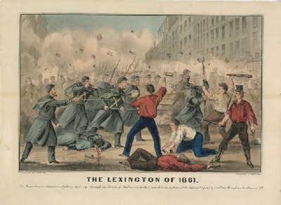 "The Lexington of 1861" by Currier and Ives