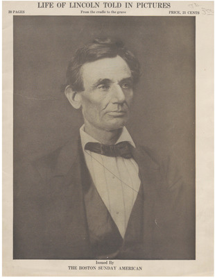 "Life of Lincoln told in pictures : from the cradle to the grave"