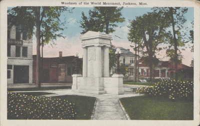 "Woodmen of the World Monument, Jackson, Mississippi"