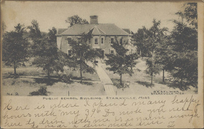 "Public School Building, Starkville, Mississippi"