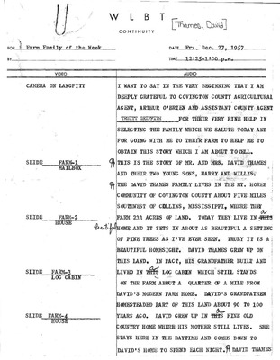 "Thames, David Script" by Howard Langfitt