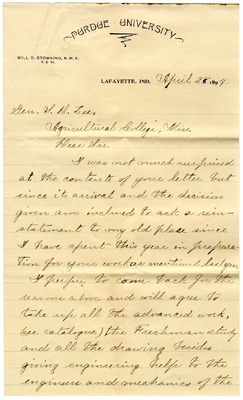 "Stephen D. Lee Papers"