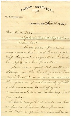 "Stephen D. Lee Papers"