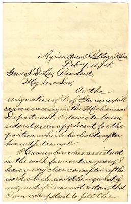 "Stephen D. Lee Papers"