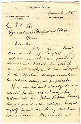 "Stephen D. Lee Papers"