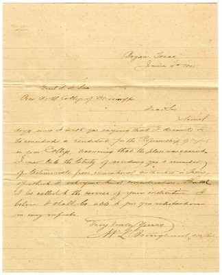 "Stephen D. Lee Papers"