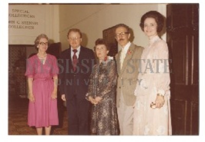 "Martha Booth, George Lewis, Norman Mitlin, Luceille Mitlin, Bette Rice"