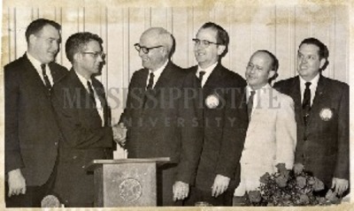 "Charles Weatherly, Lawrence Rowe, Bill Nimmons, Eugene Hanson, Dr. Hen"