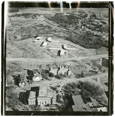 "Aerial View of Mississippi State University"