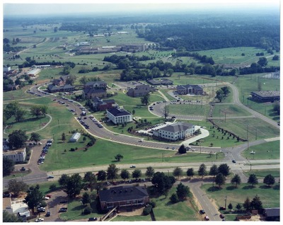 "Aerial View of Mississippi State University"